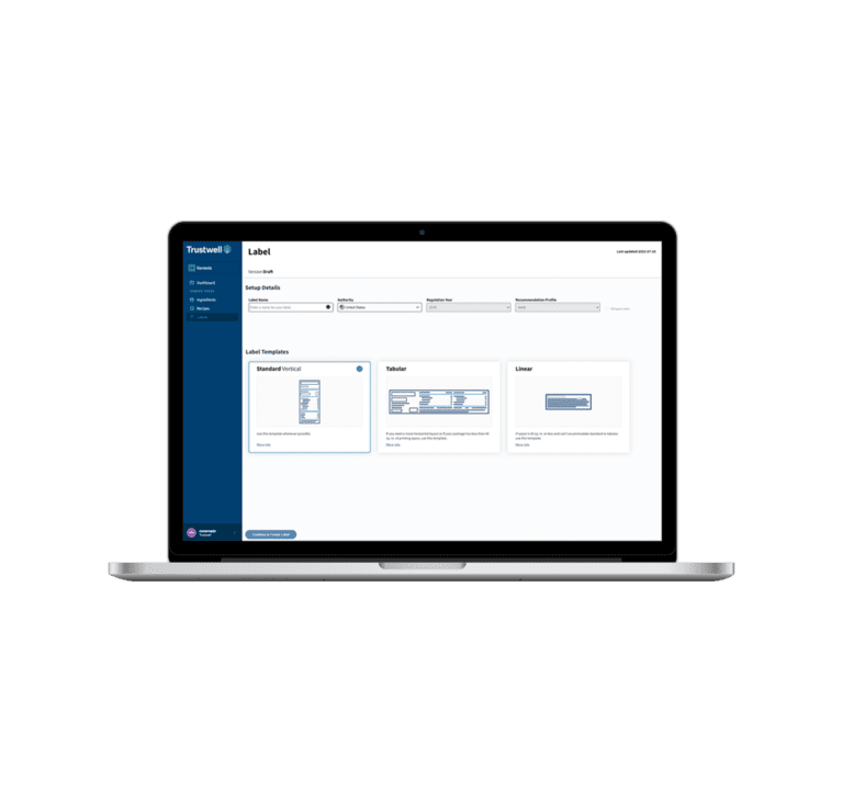 Nutrition Facts Label Maker Software | Trustwell